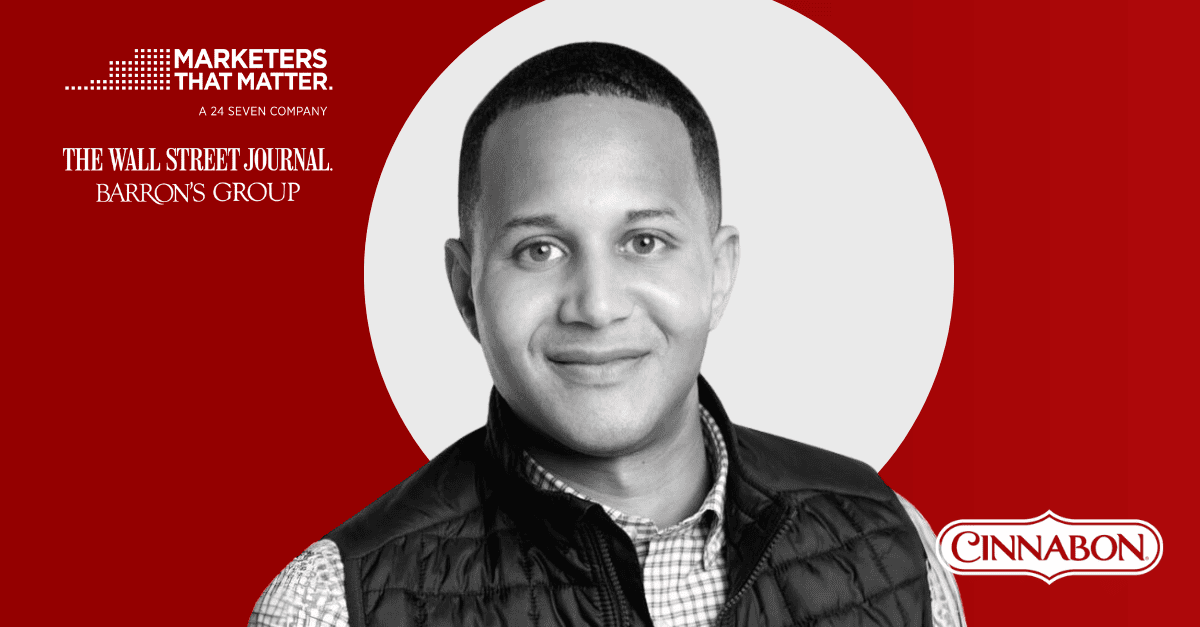 Marketers To Watch | Michael Pittman, VP, Head of Marketing, Cinnabon